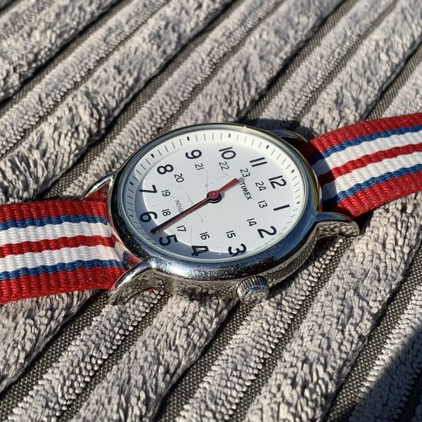 Timex Weekender 38mm Quartz Field Watch with Indiglo | WatchCharts ...