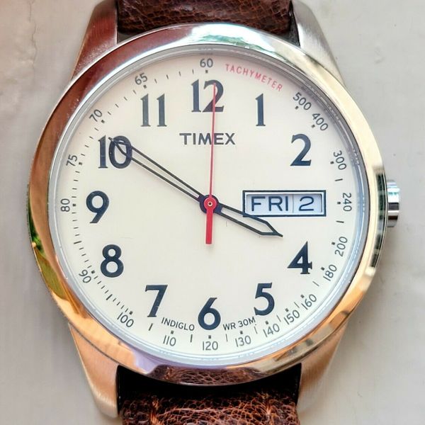 Timex Men's Watch, New Battery, Runs Perfectly, Great Condition, Day ...