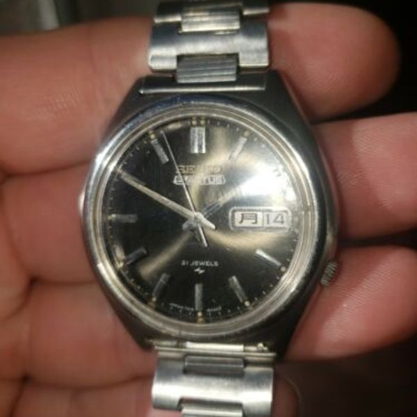 Vintage Seiko 5 Actus 7019-8010 Automatic watch Kanji Day Japan Made | WatchCharts Marketplace