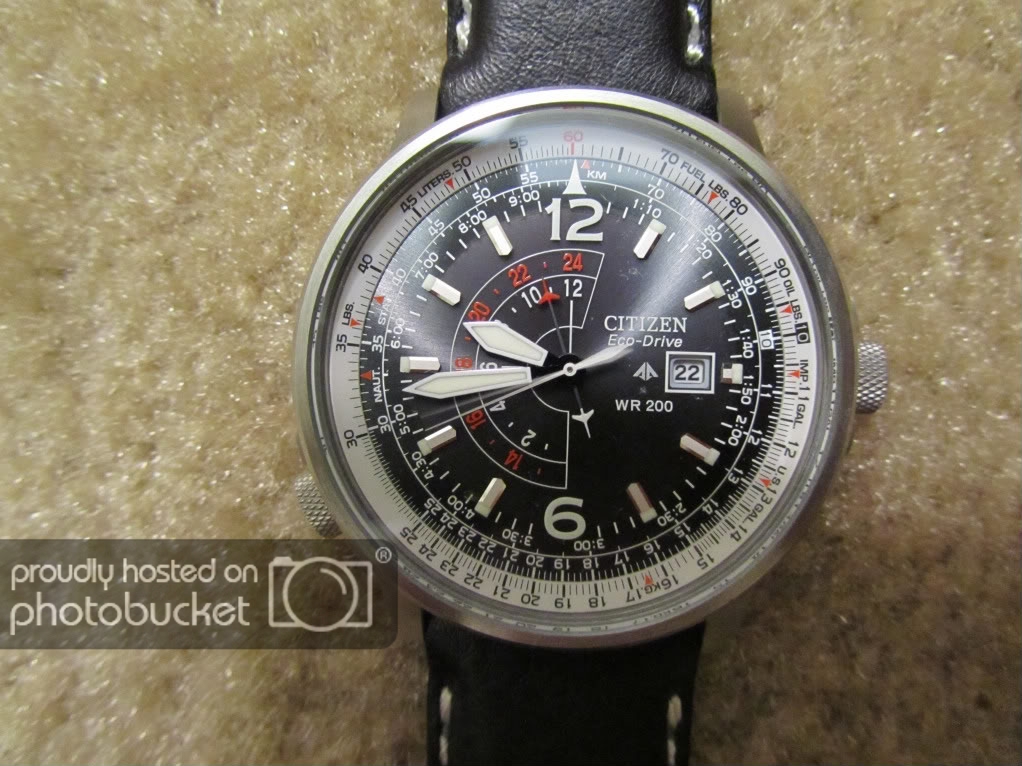 (SOLD!) Citizen Promaster Nighthawk BJ7010-16F (Black Dial w/ White ...