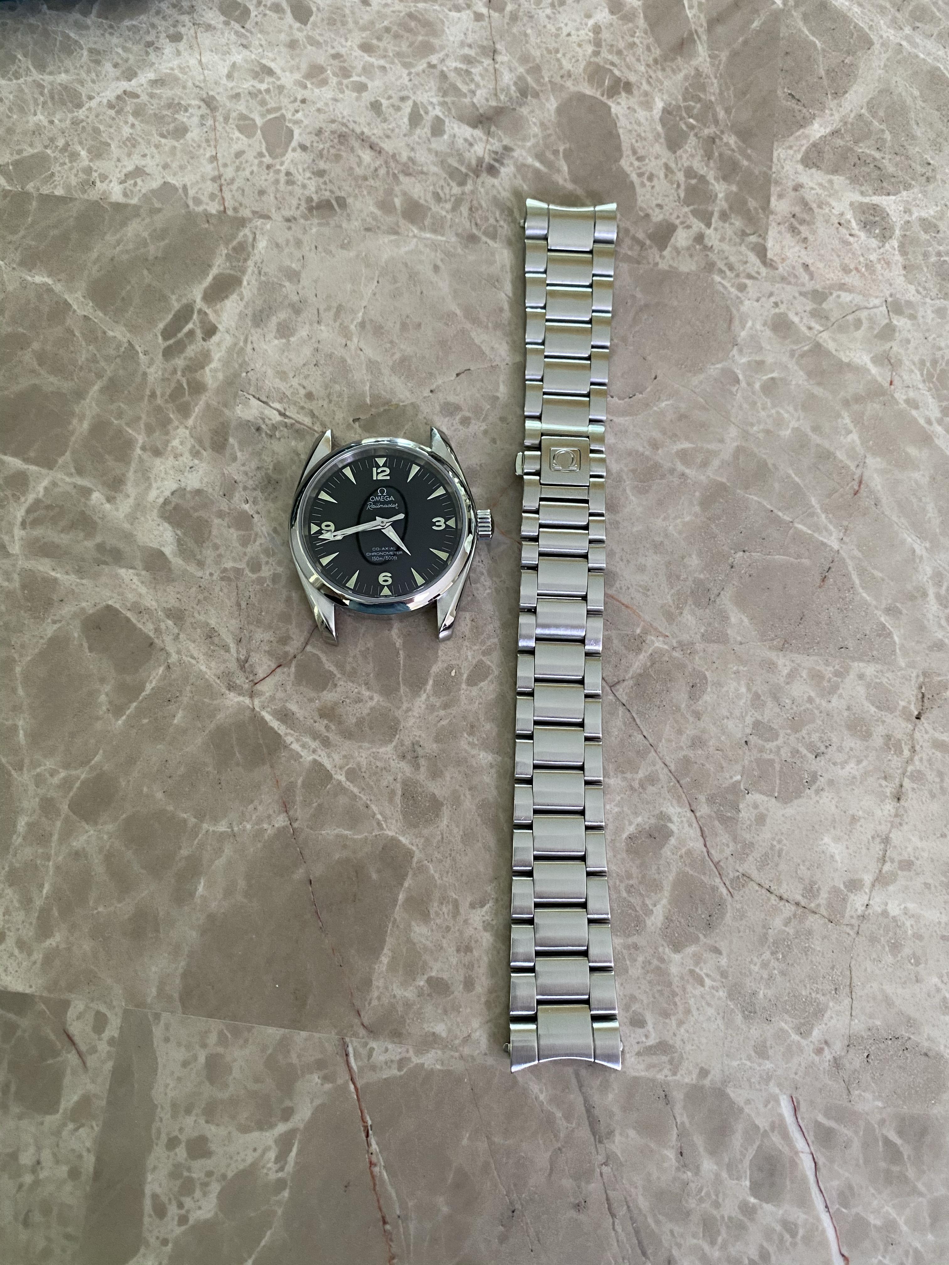 Omega Seamaster Railmaster 36.2 MM Reference 2504.52.00 Stainless Steel ...