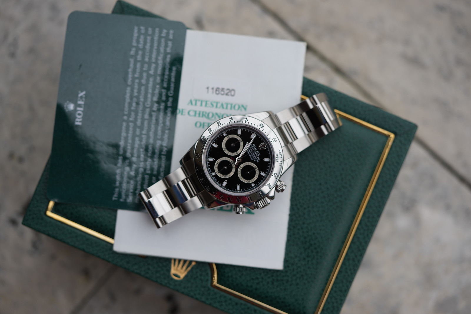 FS: Rolex Daytona 116520 Black Dial | WatchCharts