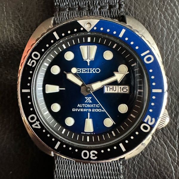 Seiko Prospex Turtle Batman 200M Divers Watch SRPC25K1 | WatchCharts ...