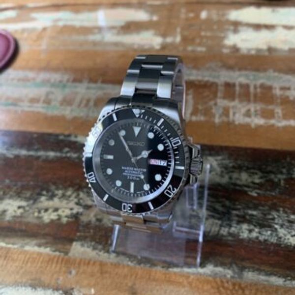 seiko 40mm sub homage watch | WatchCharts Marketplace