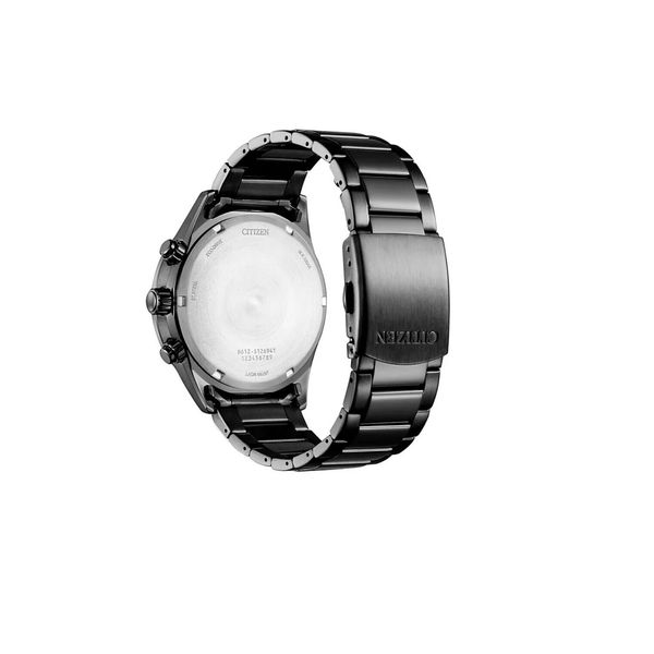 Citizen CA0775-52X Men's Eco-Drive Chronograph Black-Tone Watch 43mm ...