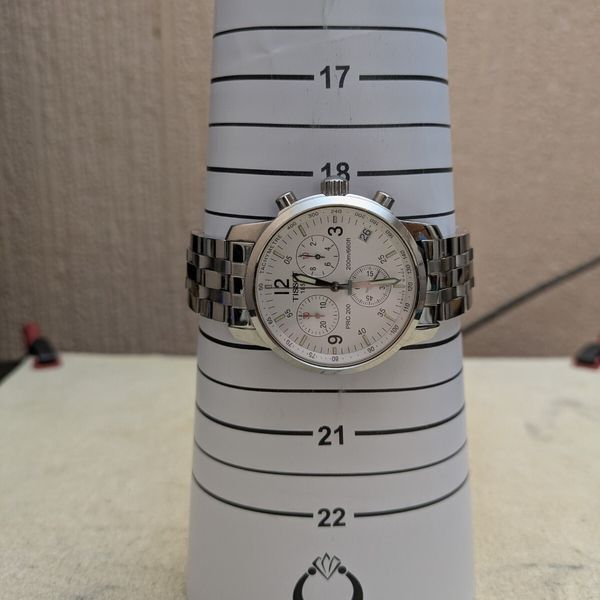 Tissot PRC200 Chronograph Wrist Watch In Full Working Order And Keeping ...