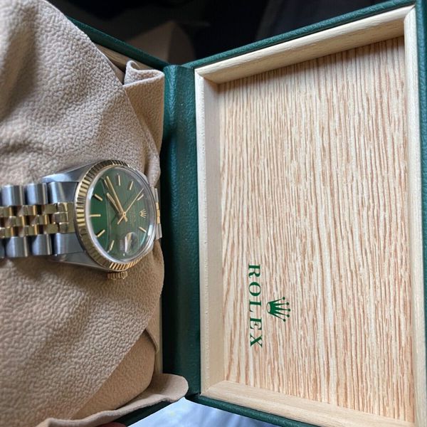 Rolex Datejust 36mm 16013 Bimetal Gold/ Stainless Steel Quickset ...