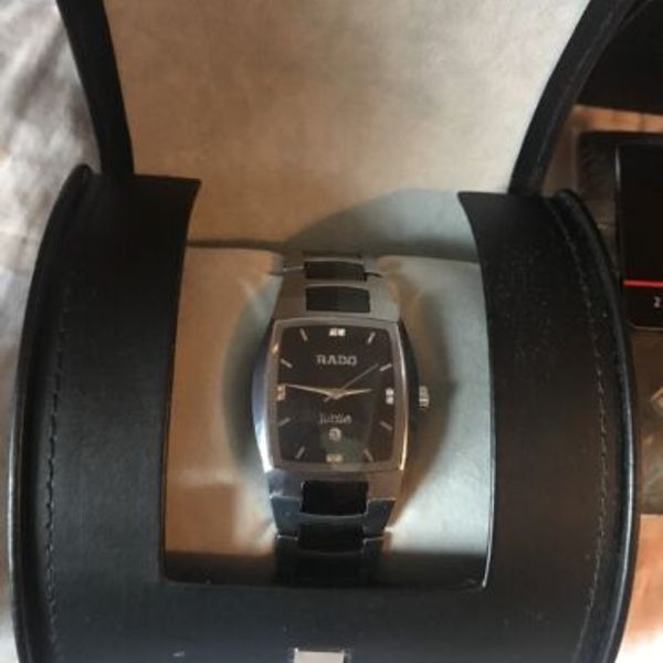 Rado Jubile 8 Diamond Sapphire Tungsten Steel Watch | WatchCharts ...