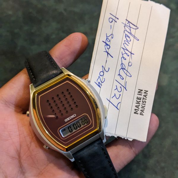 [wts] Vintage Seiko Voice Digital Talking WATCH - a862-00a0 - rare ...