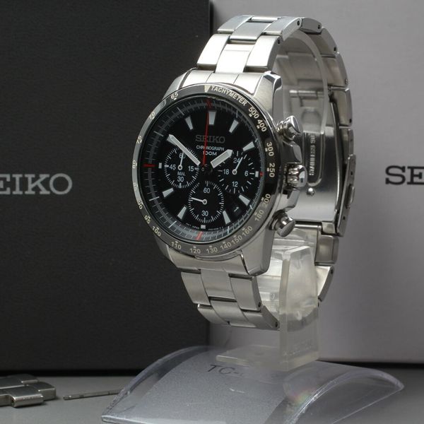 [Near MINT in BOX] SEIKO 6T63-00D0 SSB025PC Chronograph Men's Quartz ...