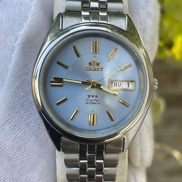 Orient Three Star 21 Jewels Mens Watch Day_Date | WatchCharts Marketplace