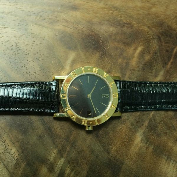18K Solid Gold Bulgari Watch BB 30 GL Date | WatchCharts Marketplace