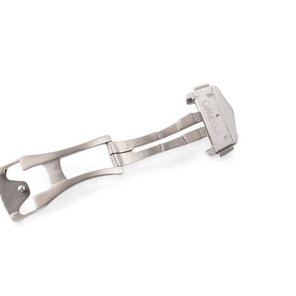 Omega Deployment Clasp 16mm Titanium Buckle with Attached Logo ...