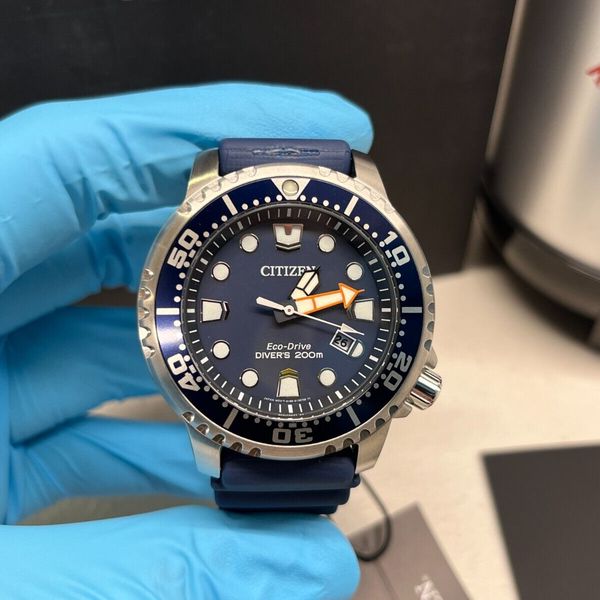 Citizen Promaster Diver Eco-Drive BN0151-09L Men's Watch Blue Dial BRAND NEW!! | WatchCharts ...