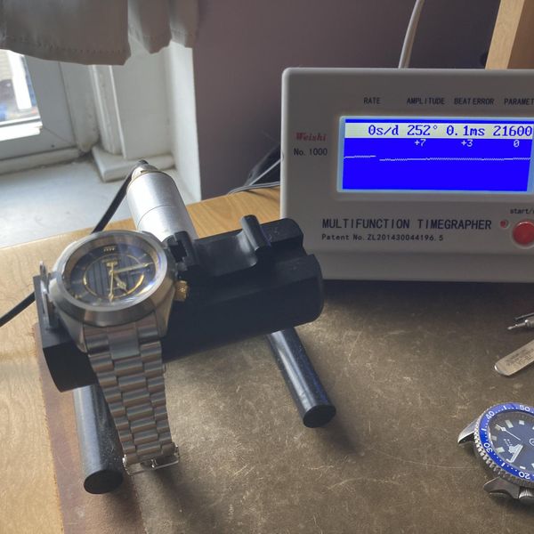 [WTS] Custom Watch Build, SKX007 Style Steel + Gold Dress Watch ...