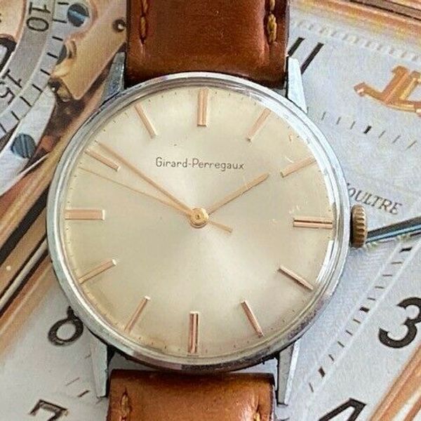 Lovely Example of a 1950's Vintage Gents Girard Perregaux Dress Watch ...