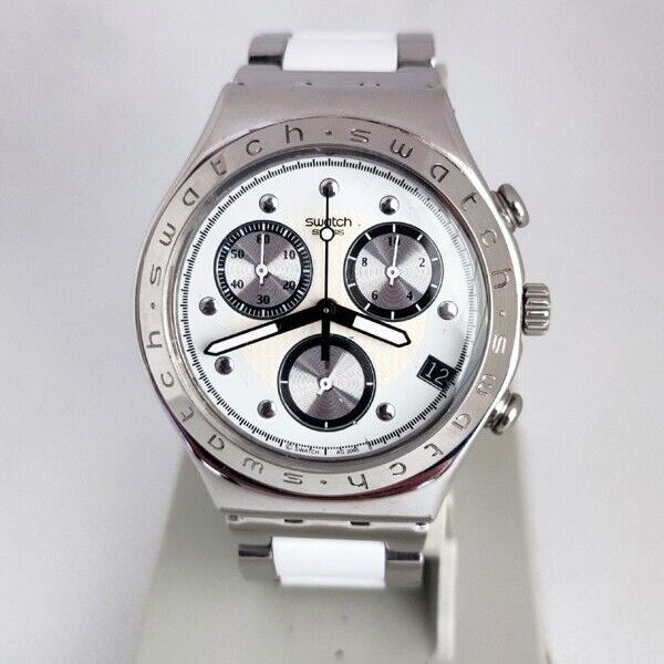 Swatch Irony Chrono YCS, swiss chronograph | WatchCharts Marketplace
