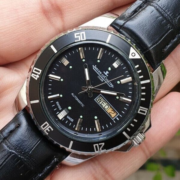 Vintage Jaeger - Lecoultre Day Date 25 Jewels Automatic Swiss Made Men's Watches | WatchCharts ...
