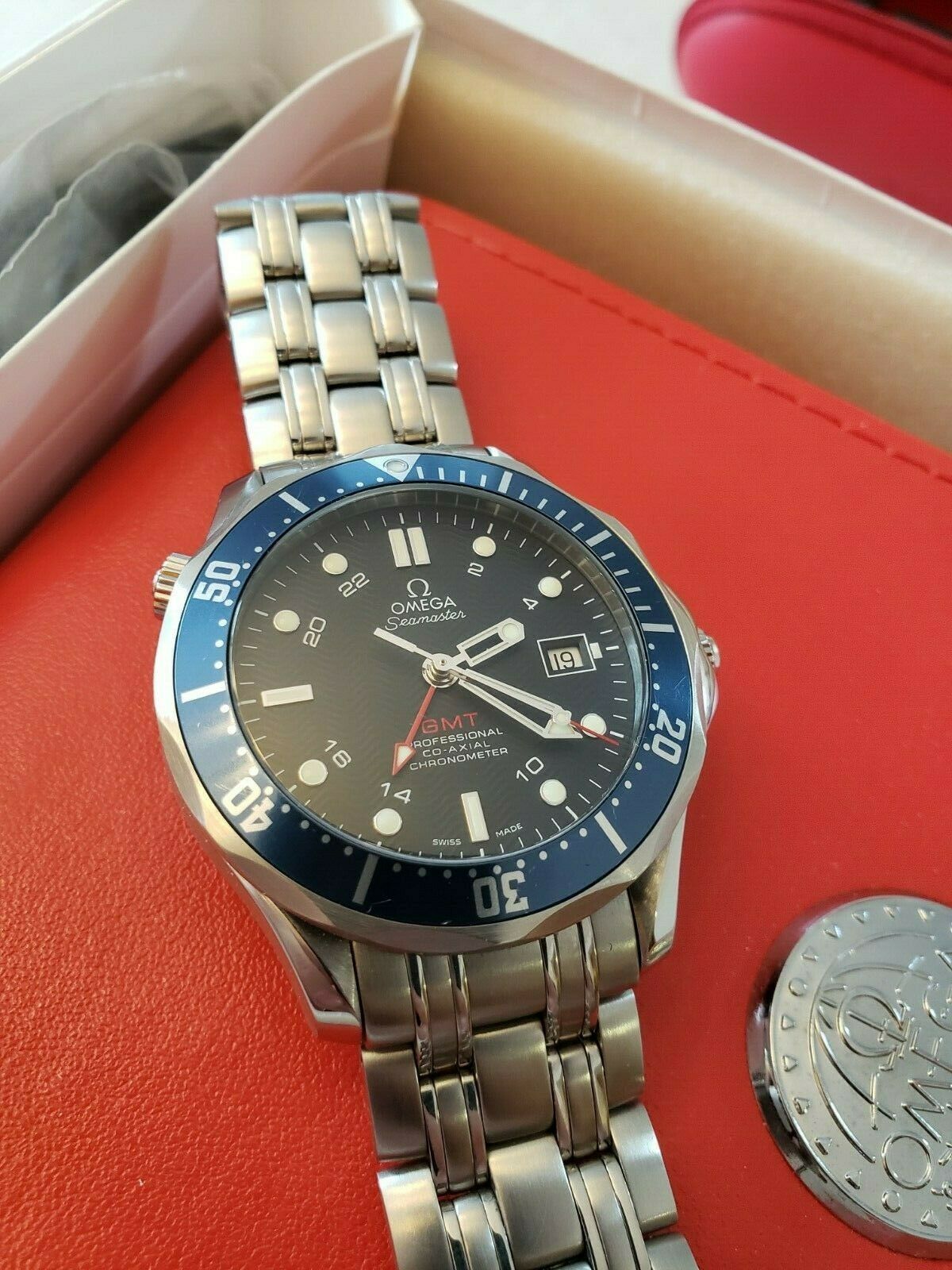 Omega Seamaster 300M GMT 2535.80, just serviced by OMEGA | WatchCharts