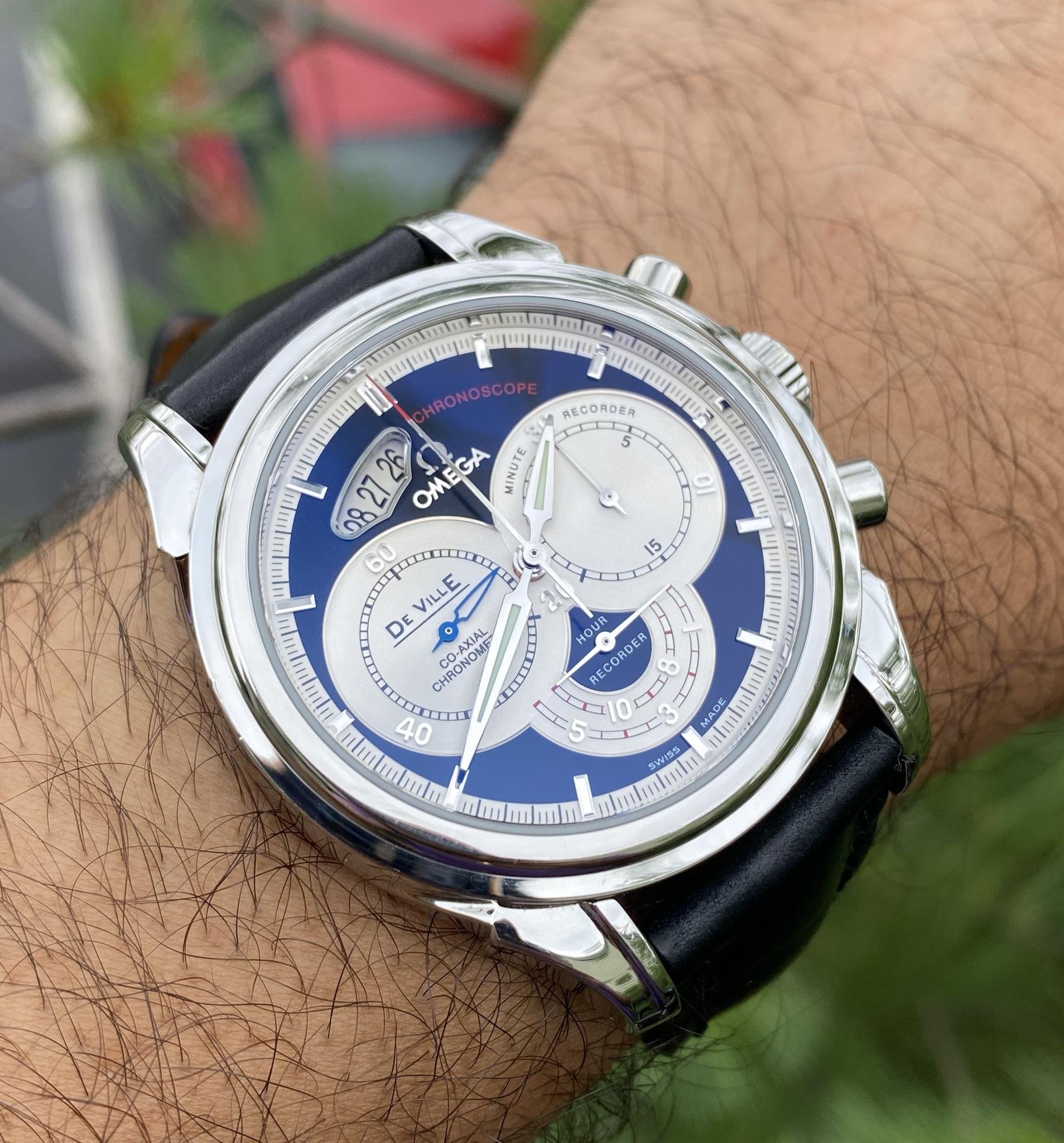 [$2,850 USD] Omega Chronoscope. Frédéric Piguet Movement. Beautiful and ...