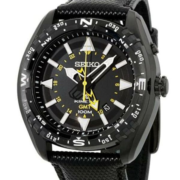 Seiko Prospex Kinetic GMT Watch SUN057 Compass Bezel USA Seller ...
