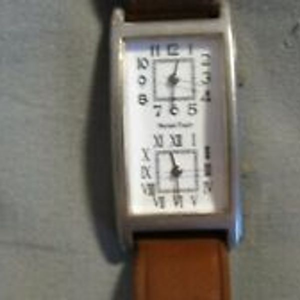 【FREE SHIPPING】 Watch Vintage dual time wrist watch vintage dual time ...