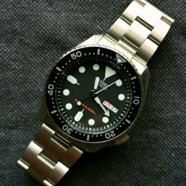 Seiko Diver's SKX007K2 with Strapcode Oyster Bracelet | WatchCharts ...