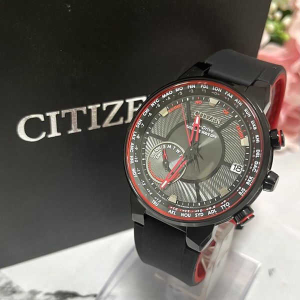 CITIZEN F150-S117402 Eco Drive SATELLITE WAVE Stainless Steel ...