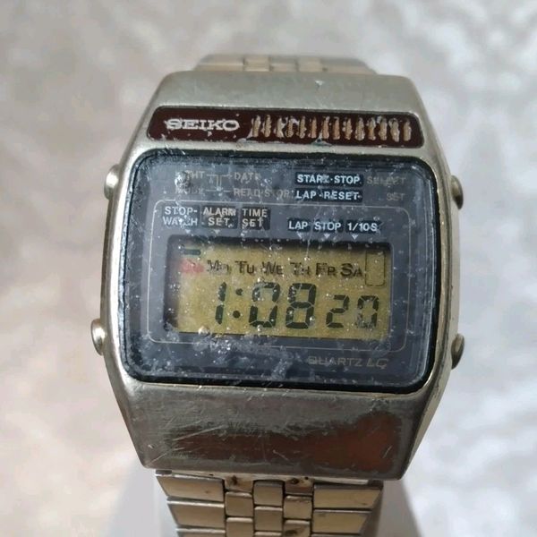 70s SEIKO Quartz LC digital vintage A159-5009 | WatchCharts Marketplace