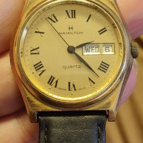 Hamilton Vintage Men's Watch "Buckley" Dial Day / Date | WatchCharts ...