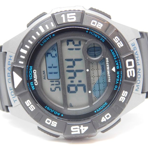 CASIO Illuminator 3473 WS-1100H Quartz Digital Men's Watch New Battery ...