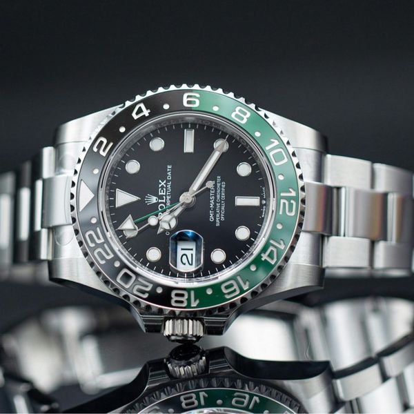 RARE Full Factory Sticker Rolex GMT 2 Sprite Oystersteel Reference ...