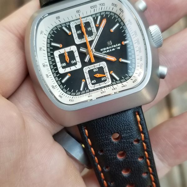 Straton Speciale Meca-Quartz Black Dial Blasted Case | WatchCharts ...