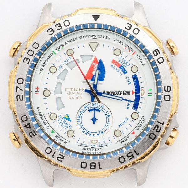 Vintage Citizen Quartz America's Cup Yachting Watch out of from Estate ...