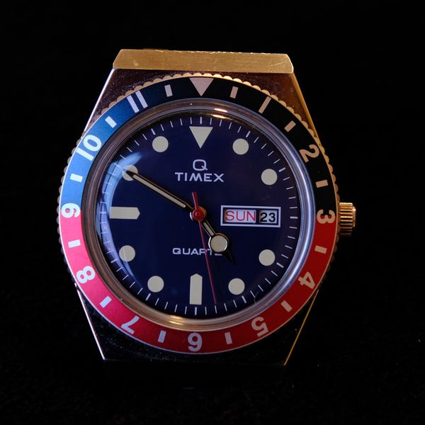 [WTS] Timex Q Original 'Pepsi' + Solid Link Bracelet | WatchCharts ...