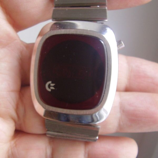 Rare Vintage COMMODORE LED Diode Watch 1970s NEW FROM STOCK ...