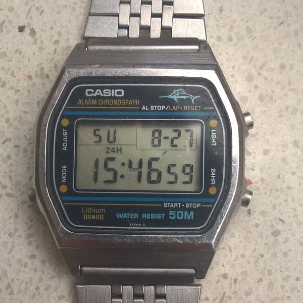 FS: Casio Marlin W-36 vintage LCD | WatchCharts Marketplace