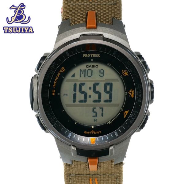 CASIO Casio Protrek PRW3000B Stainless / Nylon / Tough Solar Men's Used ...