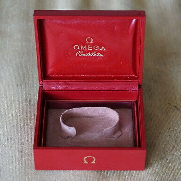 RARE VINTAGE OMEGA CONSTELLATION BOX AUTHENTIC SWISS MADE FROM 1950-60 ...