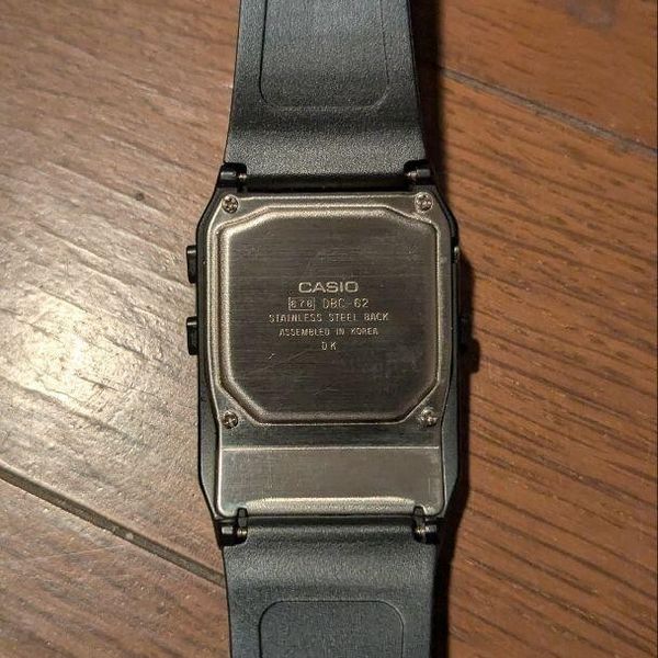 Casio Data Bank Watch DBC 62 Japan Rare Vintage | WatchCharts Marketplace