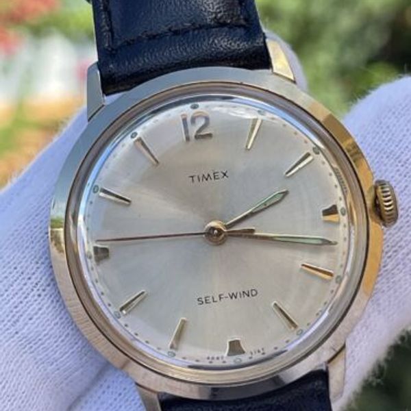 Vintage 1967 Timex Viscount Series Mechanic Men's Watch "Serviced" New ...