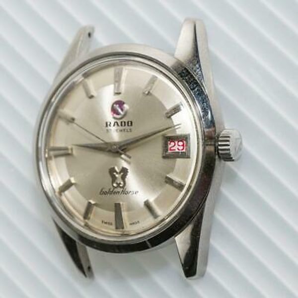 Vintage RADO Golden Horse Rare 57 Jewels Automatic Watch (parts or ...