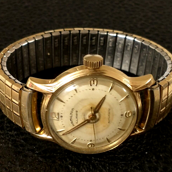 1954 Hamilton Illinois Automatic Model D * 17J * 9517 * ETA 1256 ...