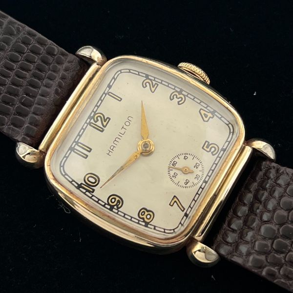 Vintage Hamilton Martin Grade 987A 10K Goldfilled - RUNNING ...