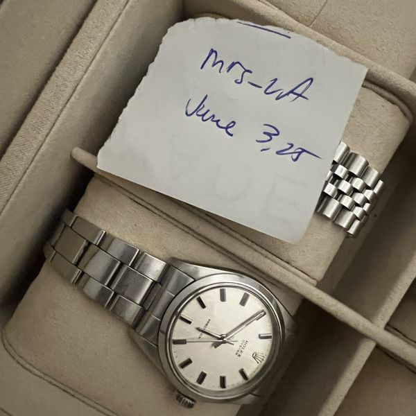 [WTS] 1971 Rolex Oyster Precision 6426 Silver Linen Dial with Onyx ...