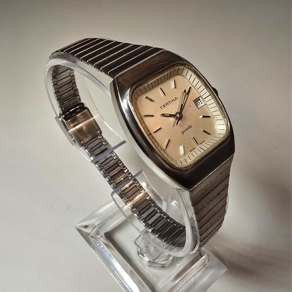 Certina DS date ETA 952.111 vintage 1972 | WatchCharts Marketplace