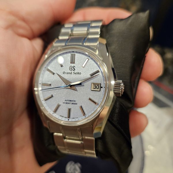 Grand Seiko SBGH295 Soko Frost LNIB for sale | WatchCharts Marketplace