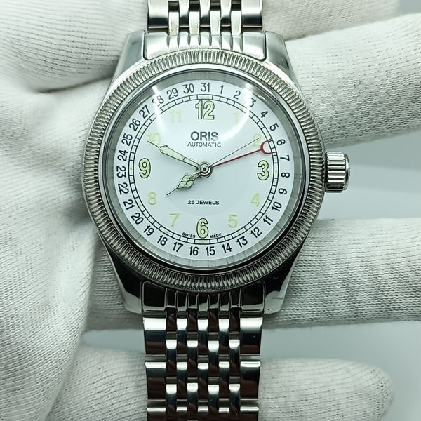 Oris Pointer Big Crown Date Men's Automatic Watch Excellent Condition | WatchCharts Marketplace