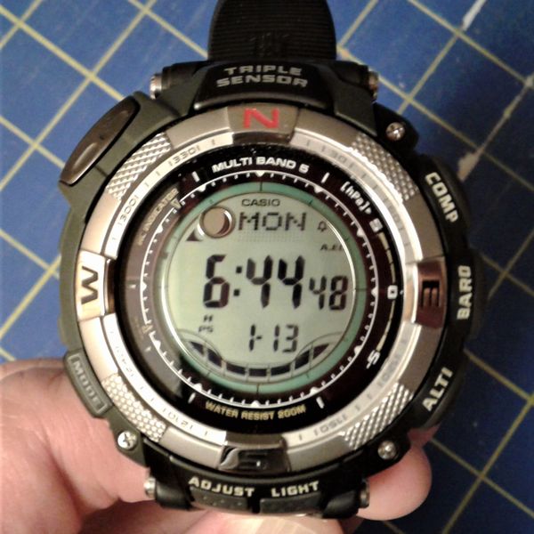 FS: Casio PAW-1500 Pathfinder Solar Atomic ABC | WatchCharts