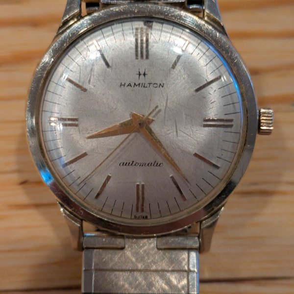 Vintage Men's 10k Gold Filled Hamilton Automatic Watch WORKS ...